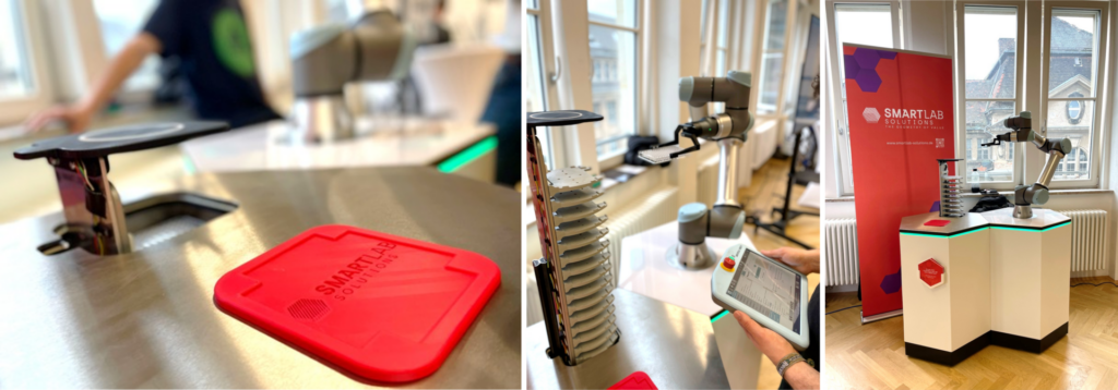 Intralogistics of Microtiter Plates - smartLAB solution